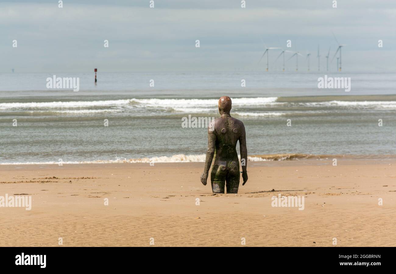 Antony gormley iron man hi-res stock photography and images - Alamy