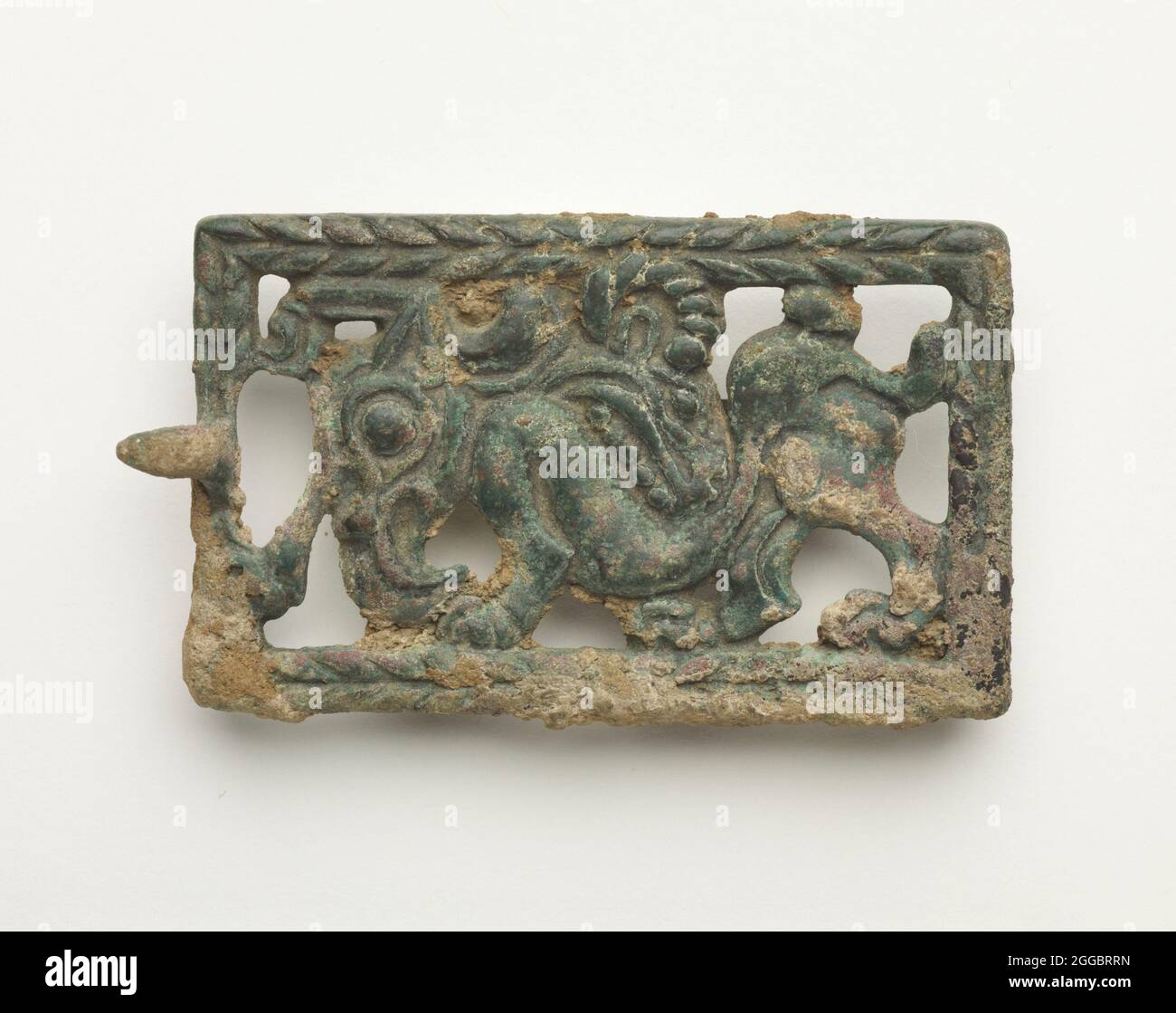 Belt plaque, Han dynasty, 206 BCE-220 CE Stock Photo - Alamy