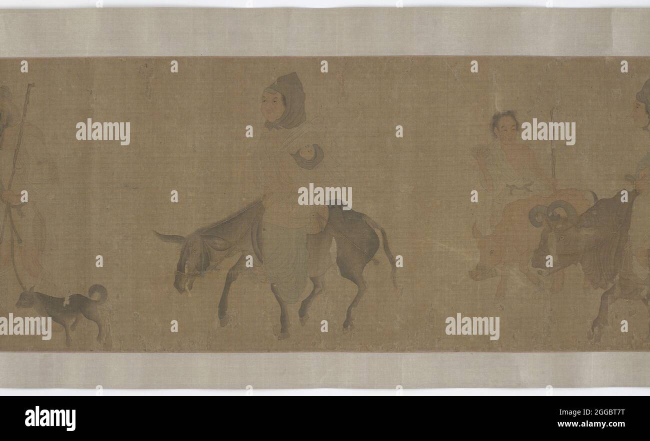 Returning Home after Harvest, Yuan or Ming dynasty, 14th-15th century ...