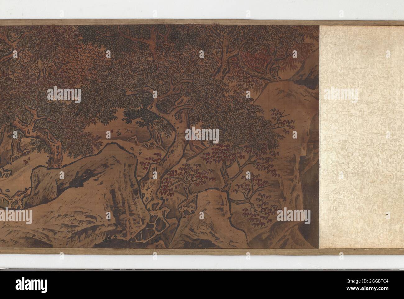 Conversing Beside the Hao River, Ming dynasty, 16th century. Copy after ...