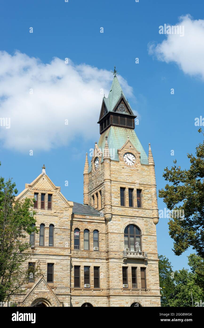 Knox county courthouse in downtown Galesburg, Illinois Stock Photo - Alamy