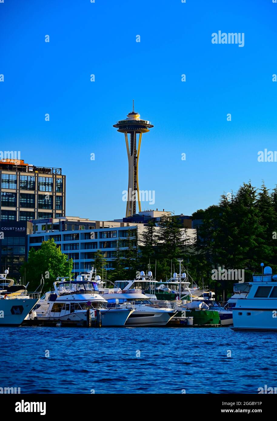 Seattle skyline city hi-res stock photography and images - Alamy