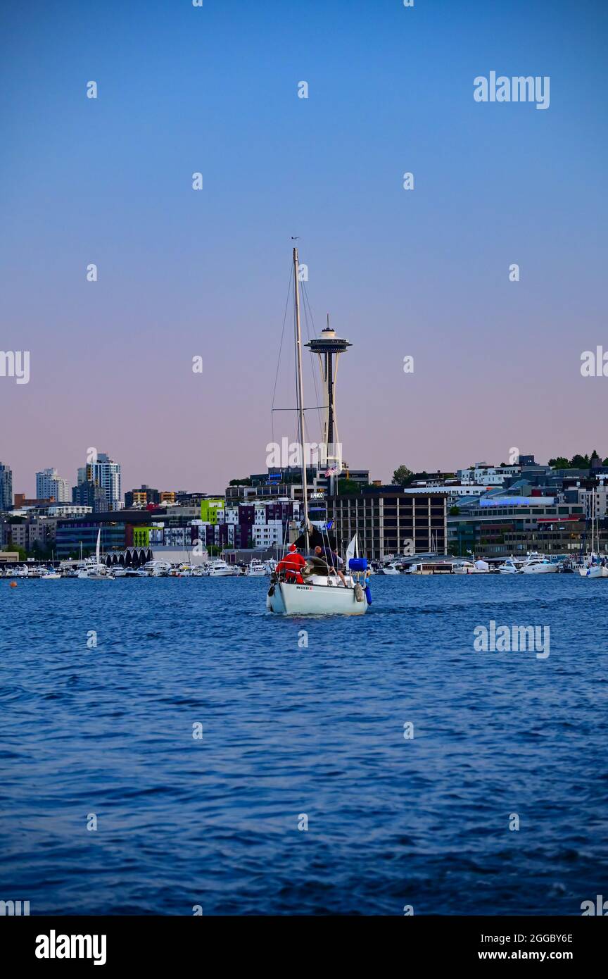 Seattle view from water hi-res stock photography and images - Alamy