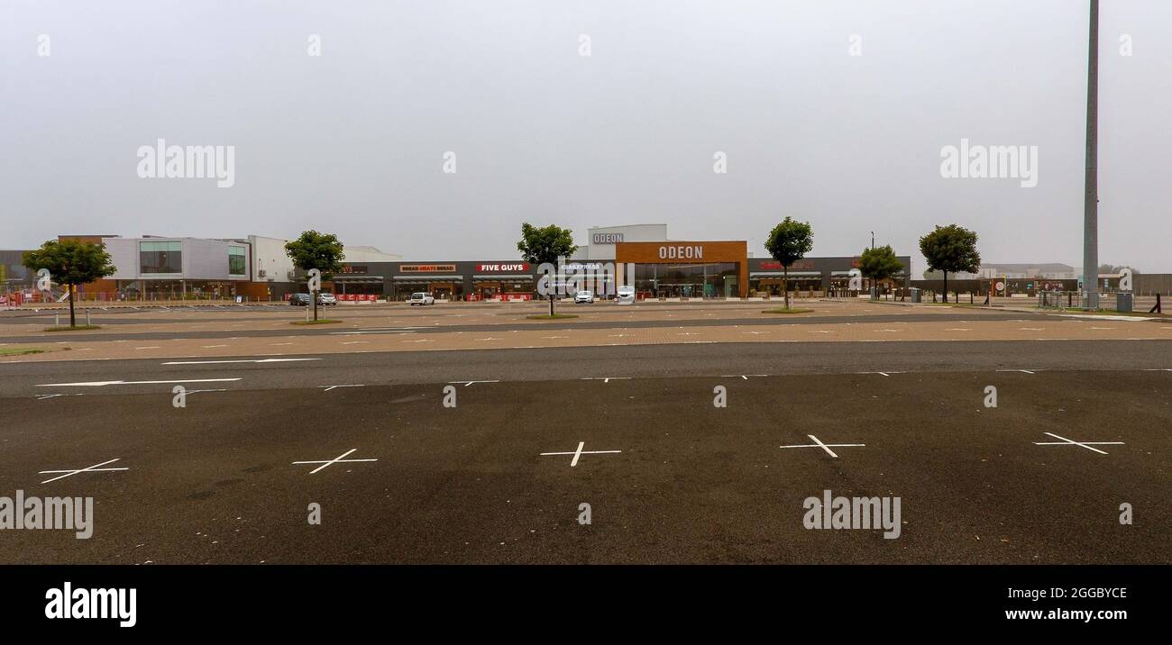 Fort Kinnaird shopping centre is a large shopping mall with different ...