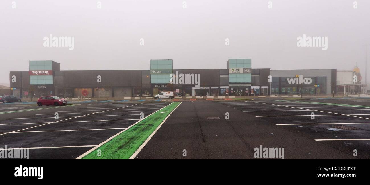 Fort Kinnaird shopping centre is a large shopping mall with different ...