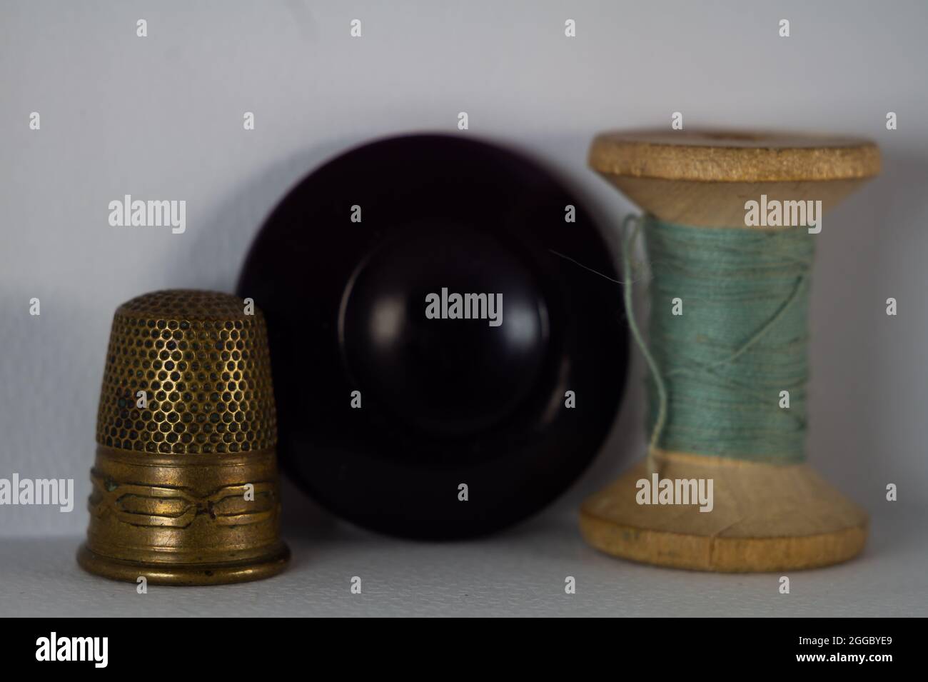 Tailor's tools set hi-res stock photography and images - Alamy