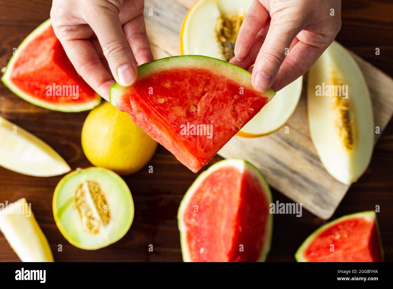 Watermelon seeds macro close hi-res stock photography and images - Alamy