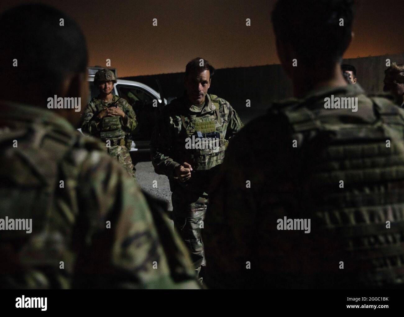 Maj. Gen. Christopher Donahue, the 82nd Airborne Division commanding ...