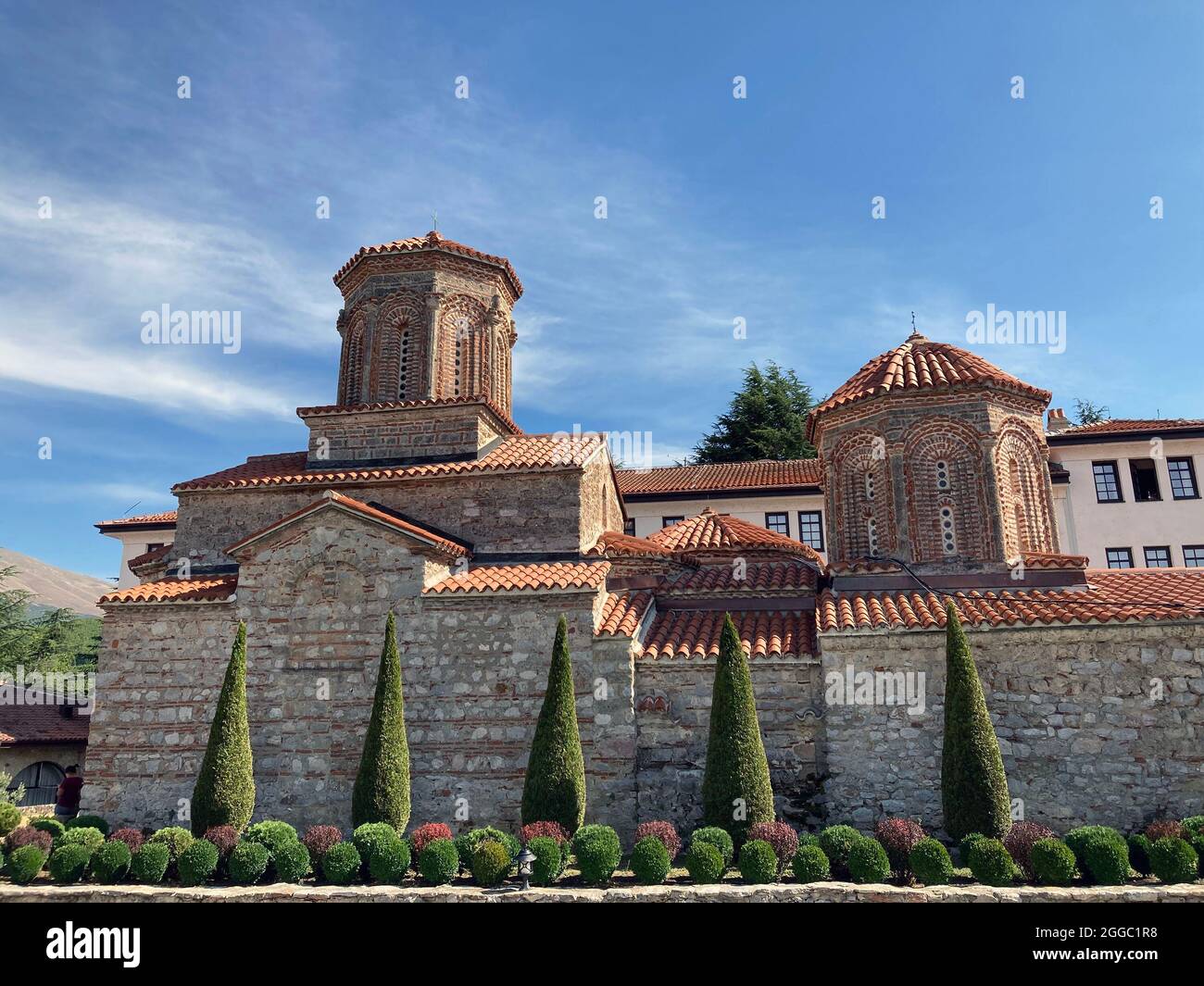Monastery of Saint Naum on Lake Ohrid in Macedonia Stock Photo - Alamy