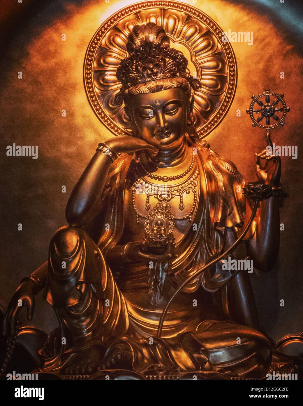 Buddha statues are the most numerous category of statue making Stock ...