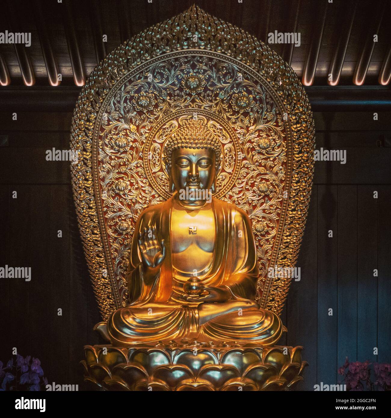 Buddha statues are the most numerous category of statue making Stock ...