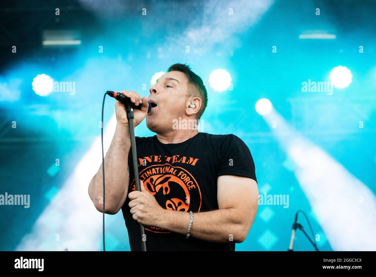 Edwin lead Singer of I Mother Earth performs during the Together Again ...