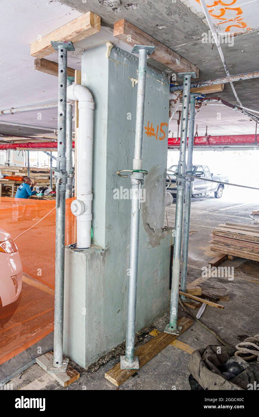 Miami Beach Florida Presidential Condominiums ground floor parking ...