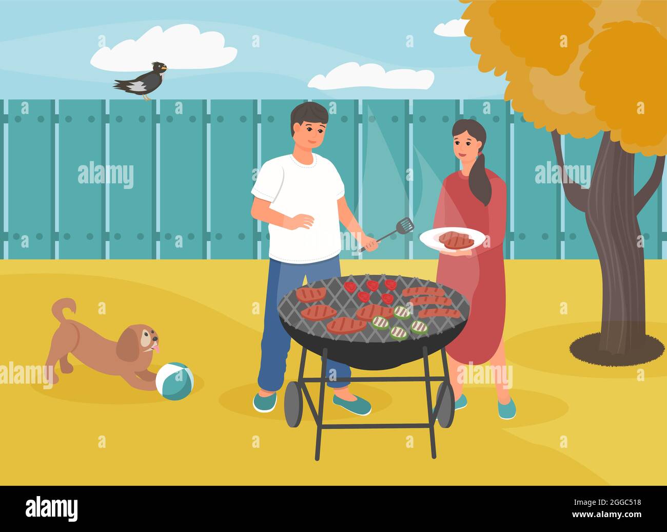 Bbq gril Stock Vector Images - Alamy