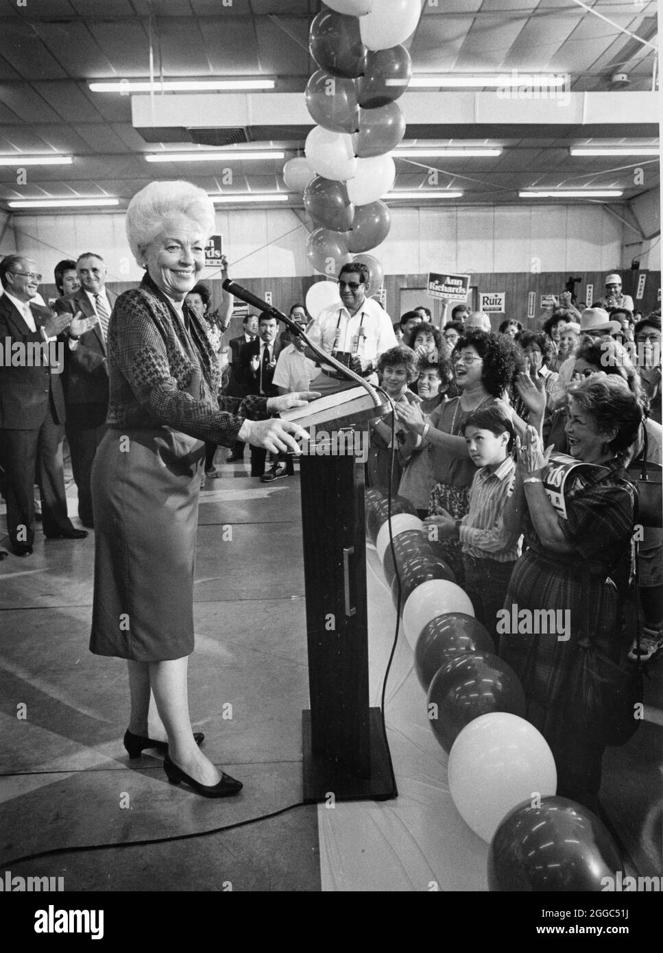 Ann richards 1990 hi-res stock photography and images - Alamy