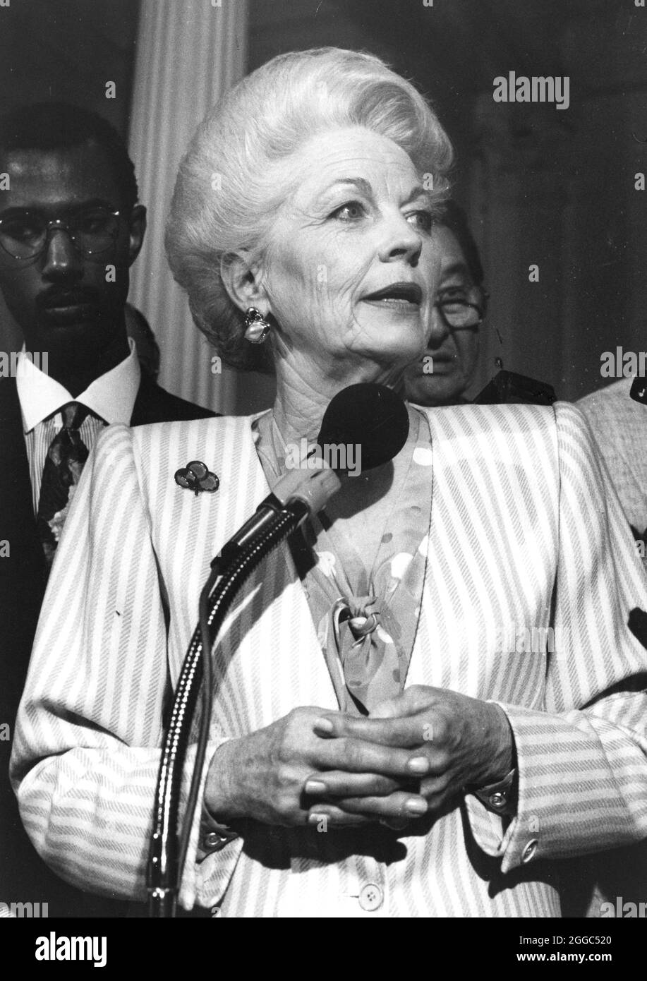Ann richards Black and White Stock Photos & Images - Alamy