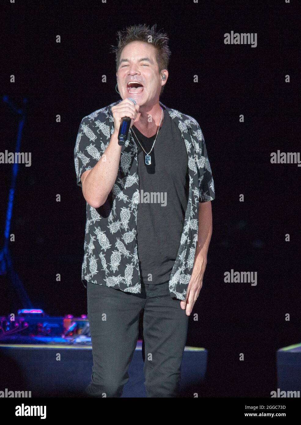 August 10, 2021 - Wilmington, North Carolina; USA - Singer PAT MONAHAN ...