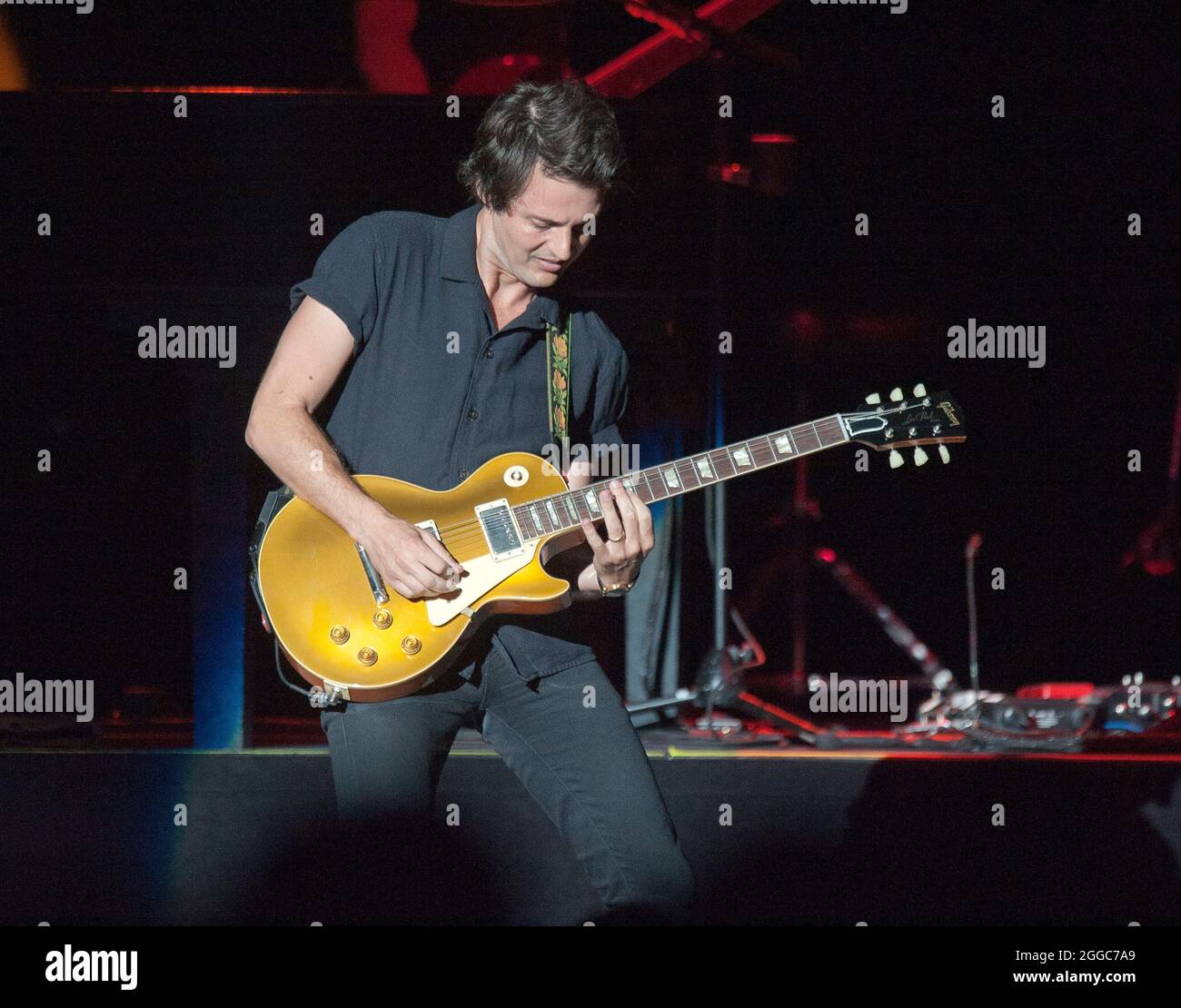 August 10, 2021 - Wilmington, North Carolina; USA - Guitarist of the ...