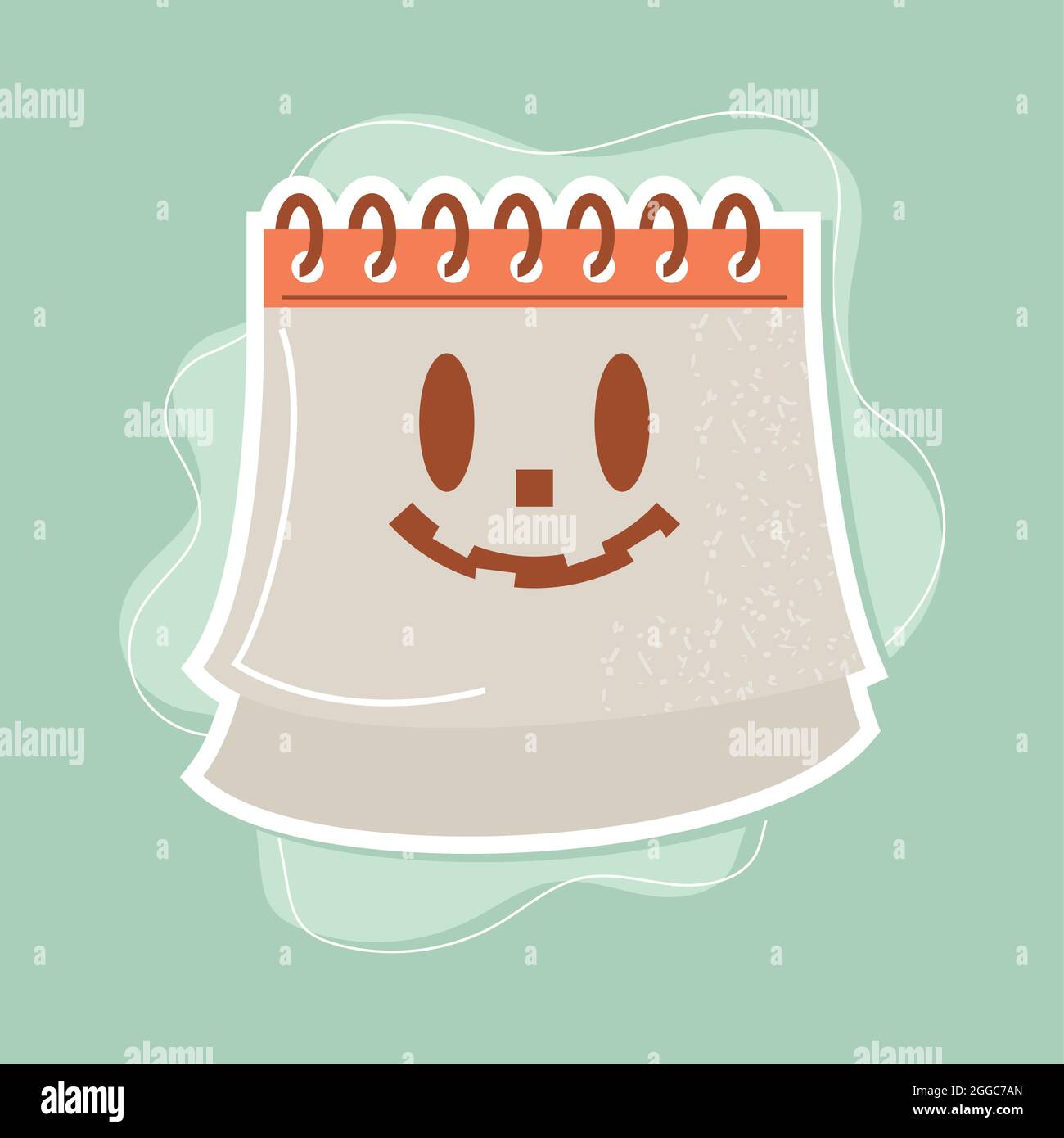 halloween funny calendar Stock Vector Image & Art - Alamy