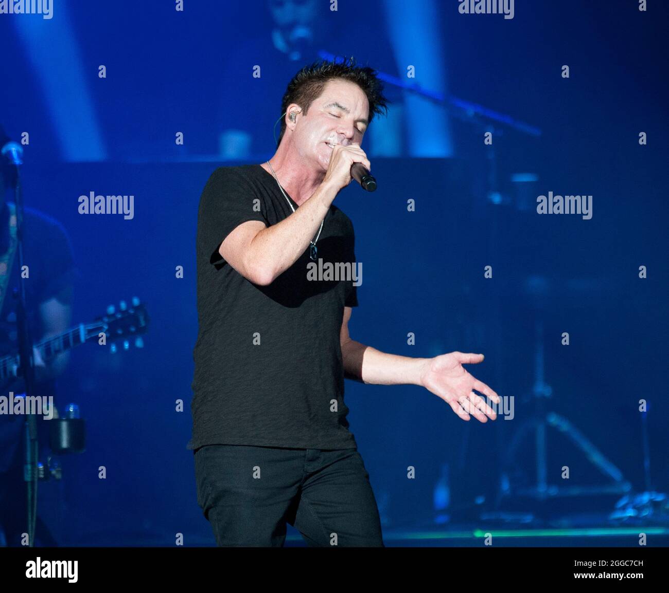 August 10, 2021 - Wilmington, North Carolina; USA - Singer PAT MONAHAN ...