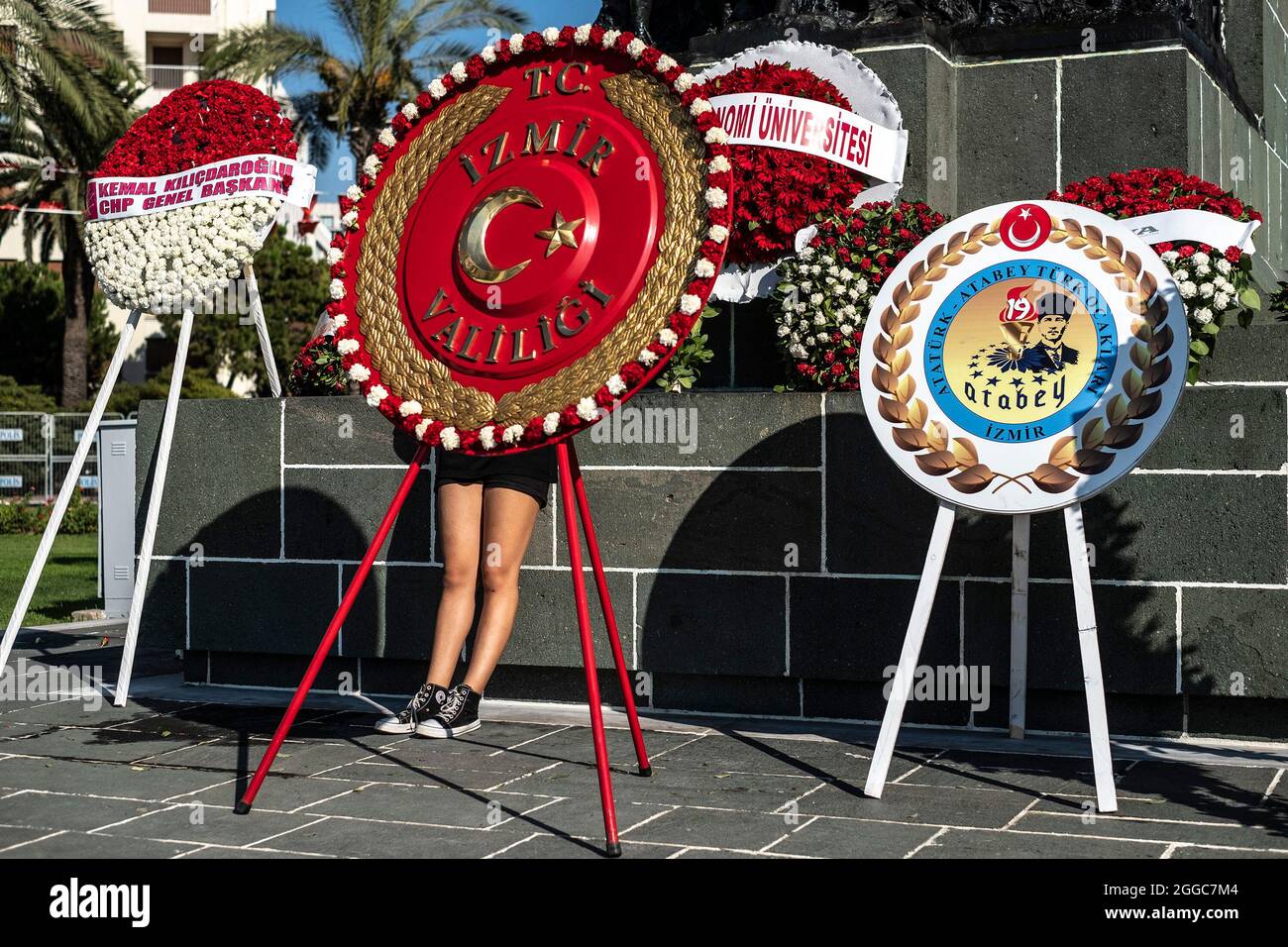 Izmir, Konak, Turkey. 30th Aug, 2021. August 30 Victory Day, also known ...