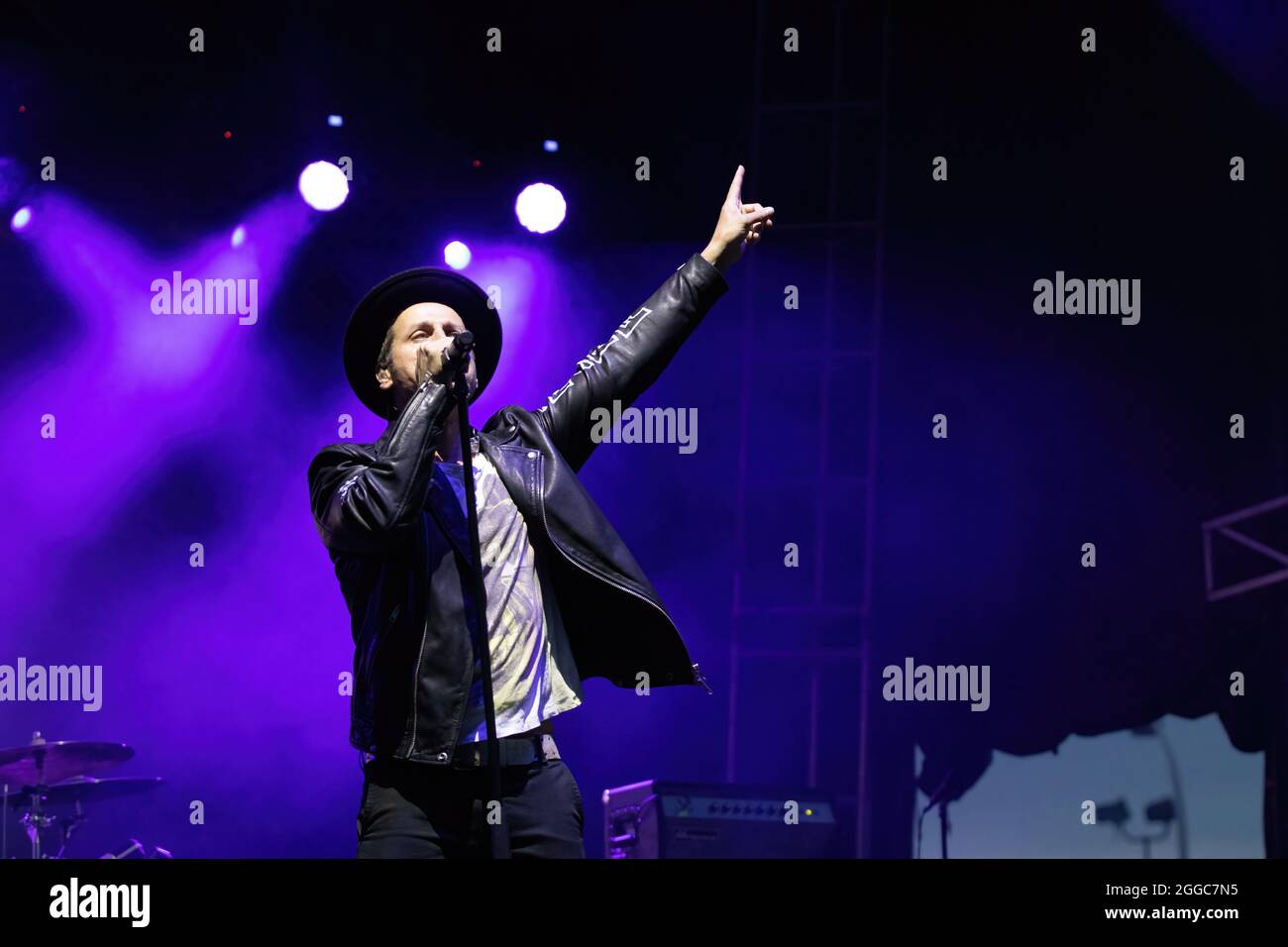 Raine Maida lead Singer of Our Lady Peace performs during the Together ...