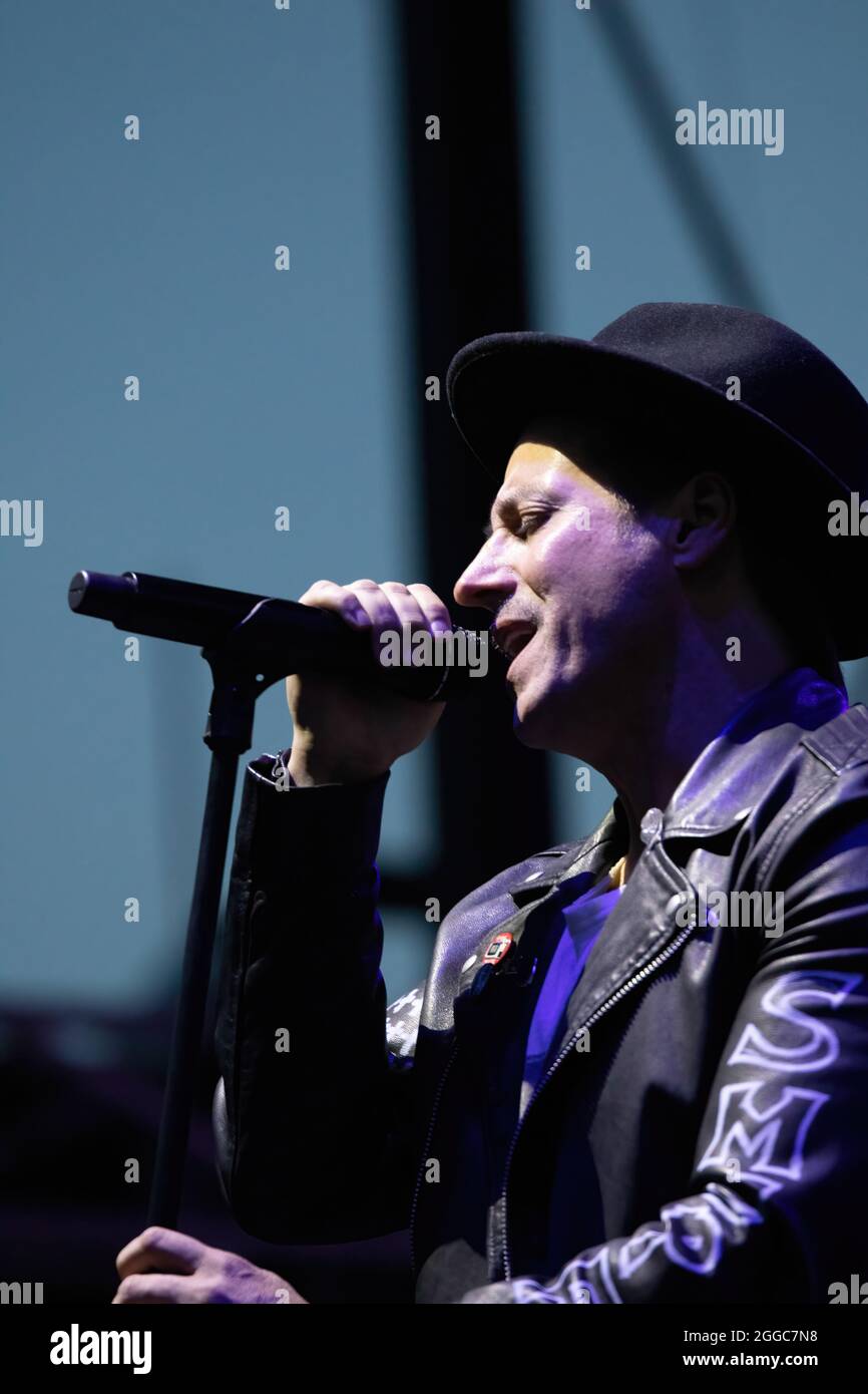 Raine Maida lead Singer of Our Lady Peace performs during the Together ...