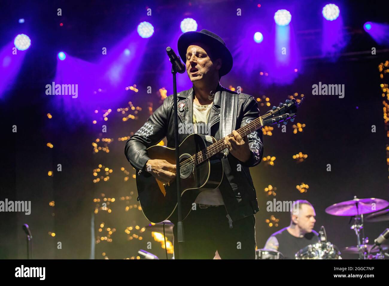 Raine Maida lead Singer of Our Lady Peace performs during the Together ...