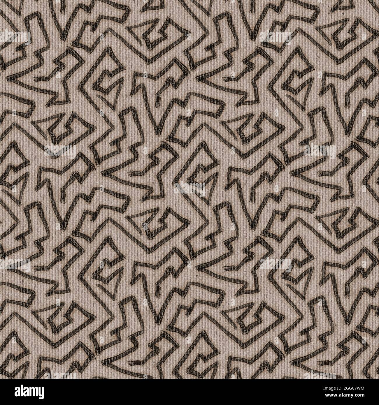 Seamless tan neutral colored denim pattern design for print Stock Photo ...