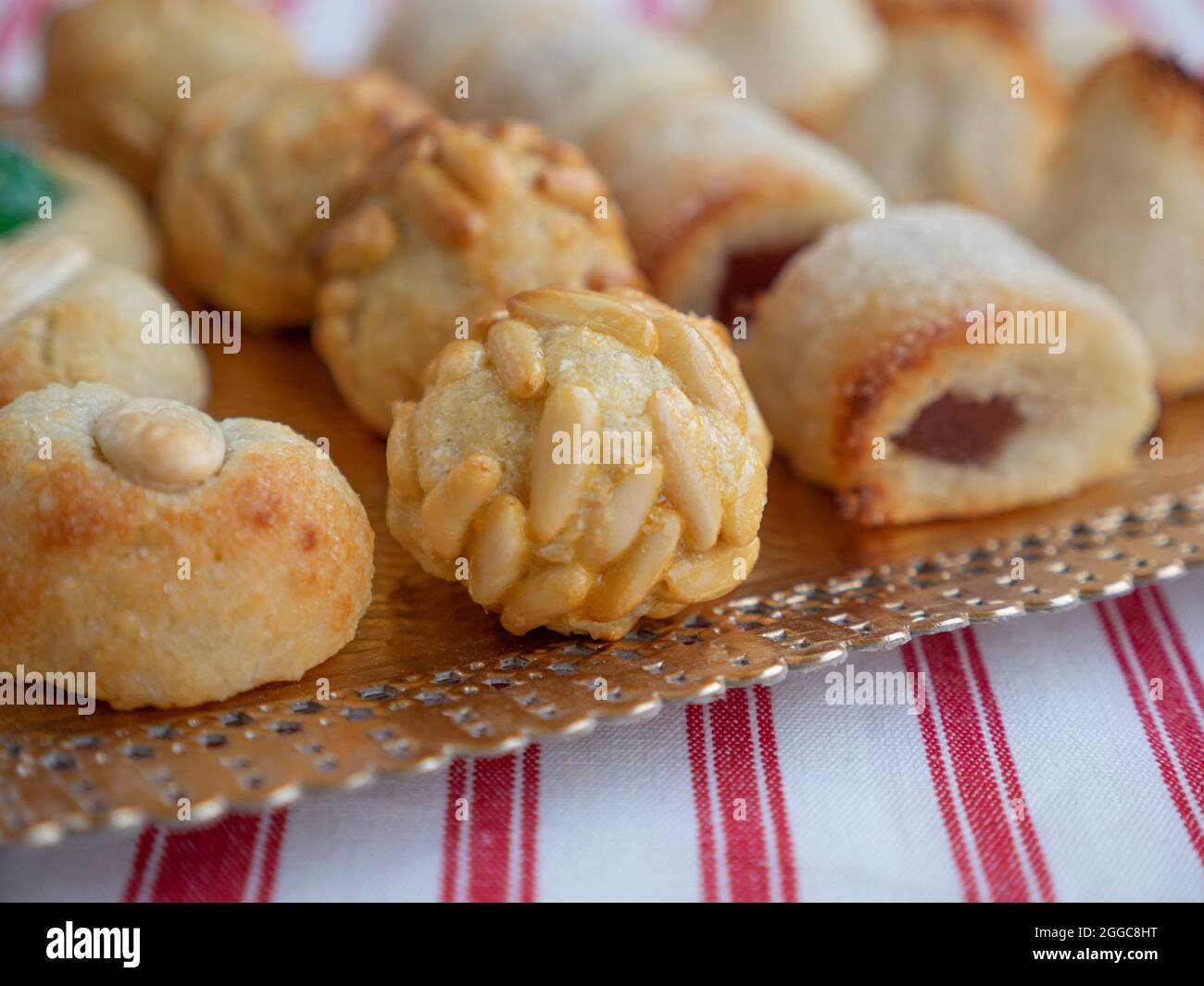 Panellets sweet dessert made at home for All Saints, A Typical Pastry ...