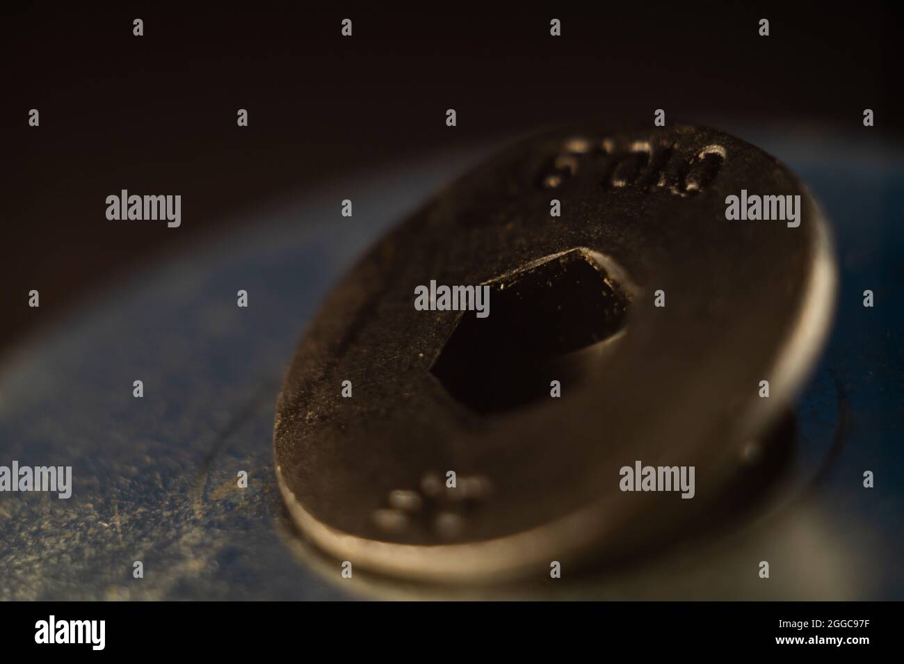 Engraved metal hi-res stock photography and images - Alamy