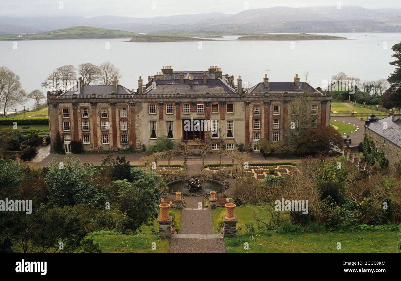Bantry House built in the 18th century with its parks and gardens is a ...