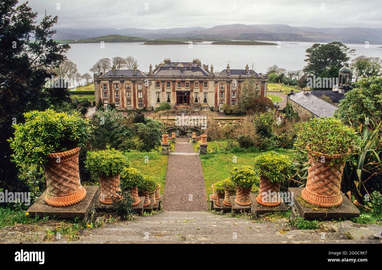 Bantry House built in the 18th century with its parks and gardens is a ...