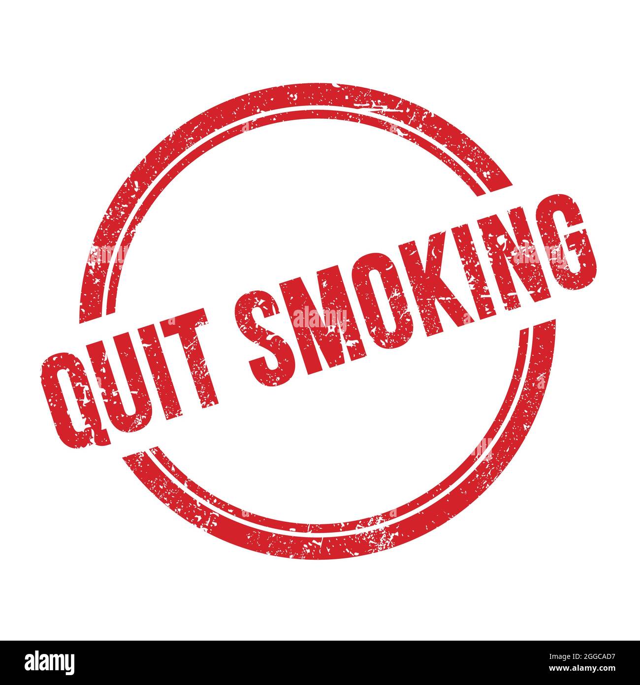 Quit smoking stamp hi-res stock photography and images - Alamy