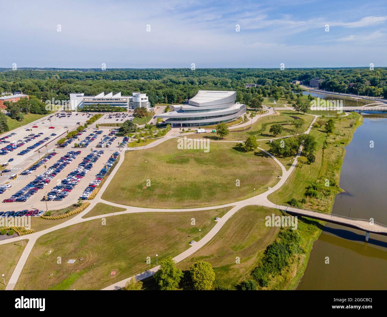 Hancher auditorium hi-res stock photography and images - Alamy
