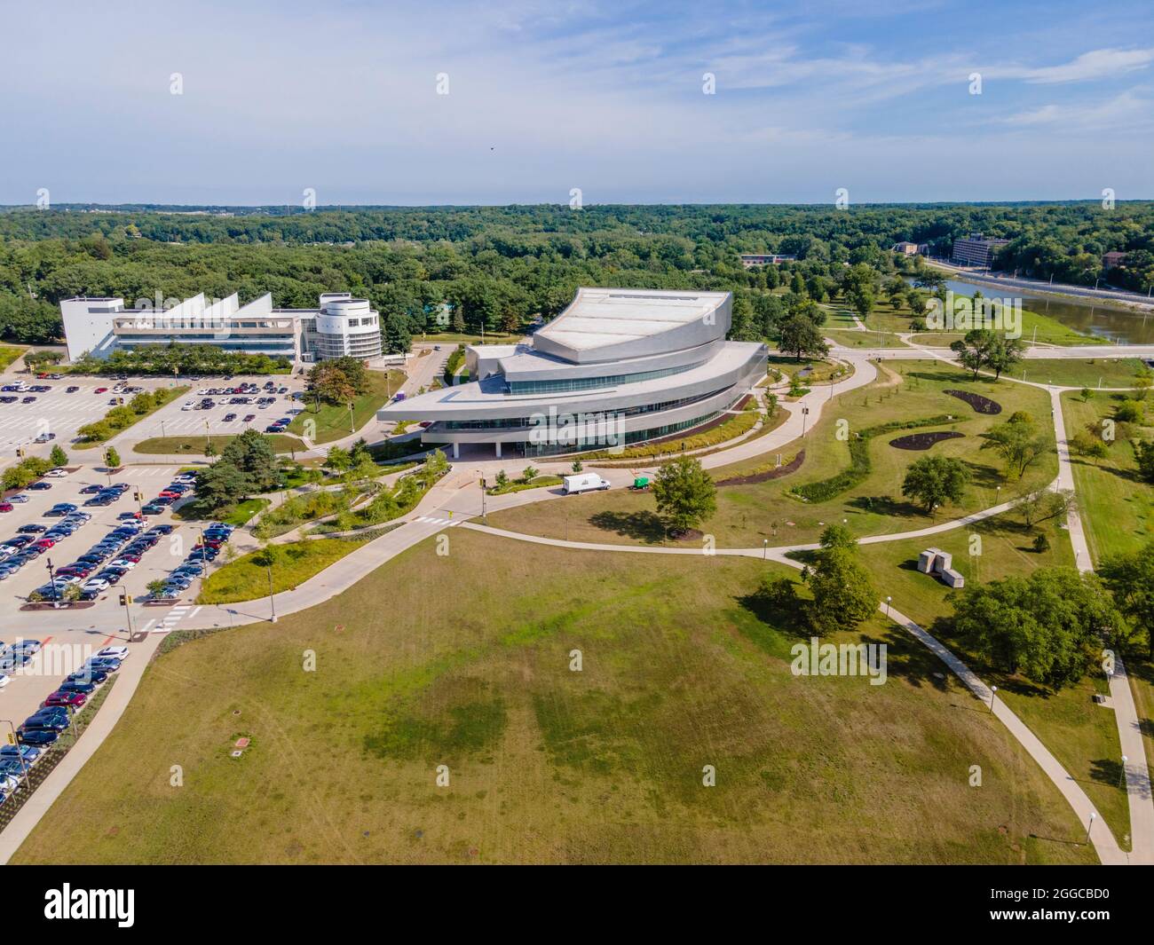 Hancher auditorium hi-res stock photography and images - Alamy
