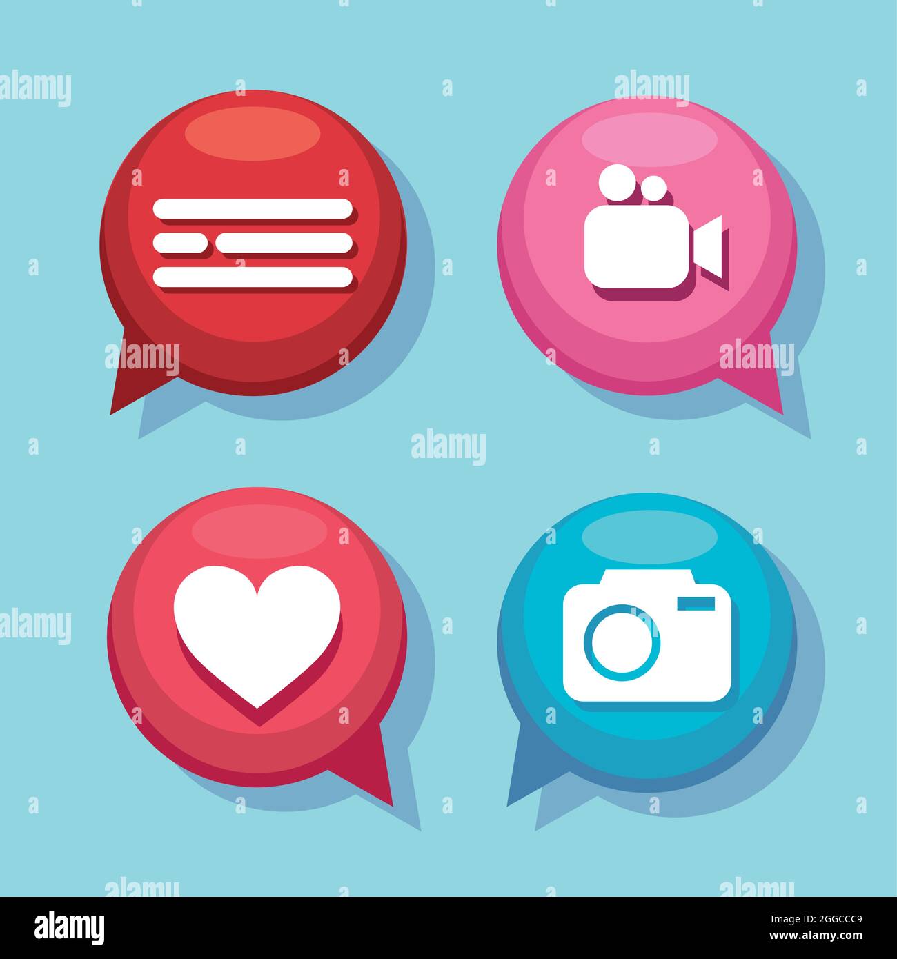 Storytelling symbol set Stock Vector Image & Art - Alamy