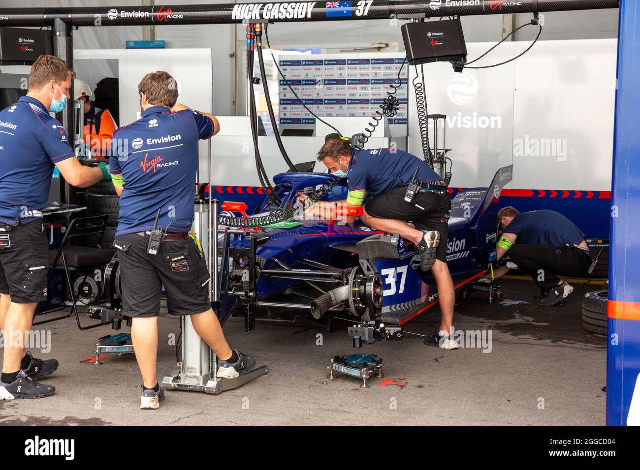 Puebla, Mexico - 19 June, 2021: Autodromo Miguel E. Abed. AIMA, CBMM ...