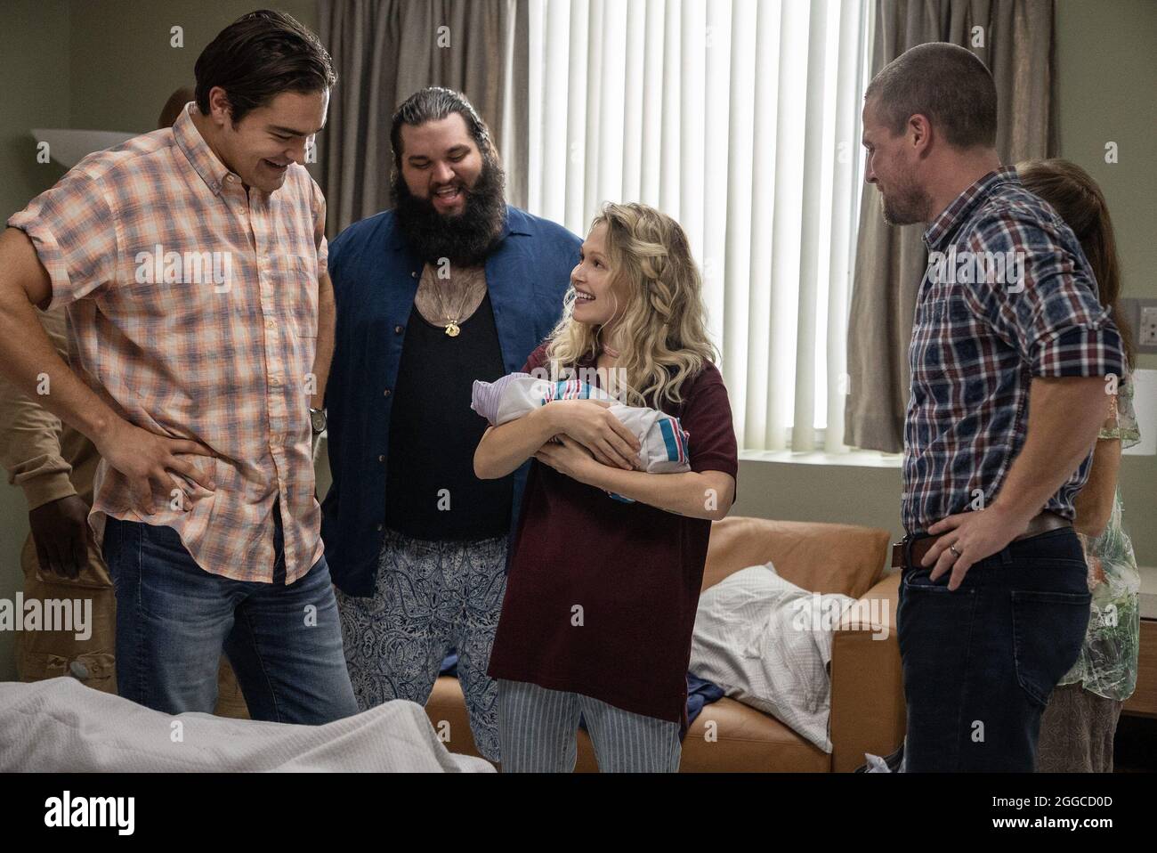 HEELS, from left: Duke Davis Roberts, Robby Ramos, Kelli Berglund ...