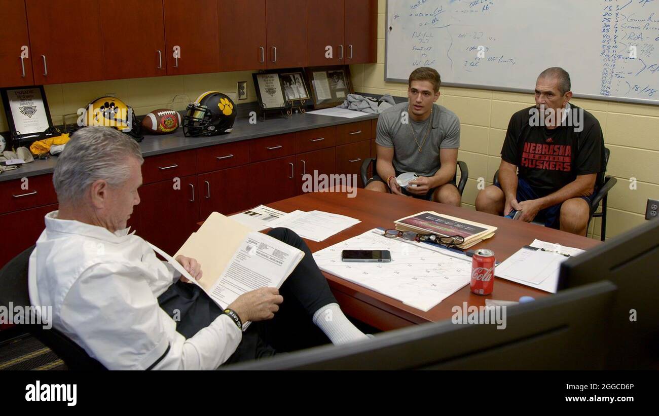 TITLETOWN HIGH, from left: Coach Rush Propst, Jake Garcia, Randy Garcia ...