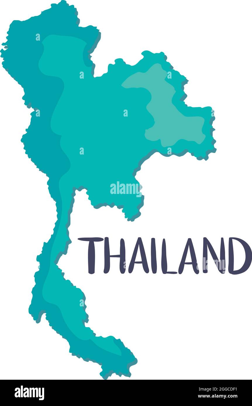 Bangkok tourist map Cut Out Stock Images & Pictures - Alamy