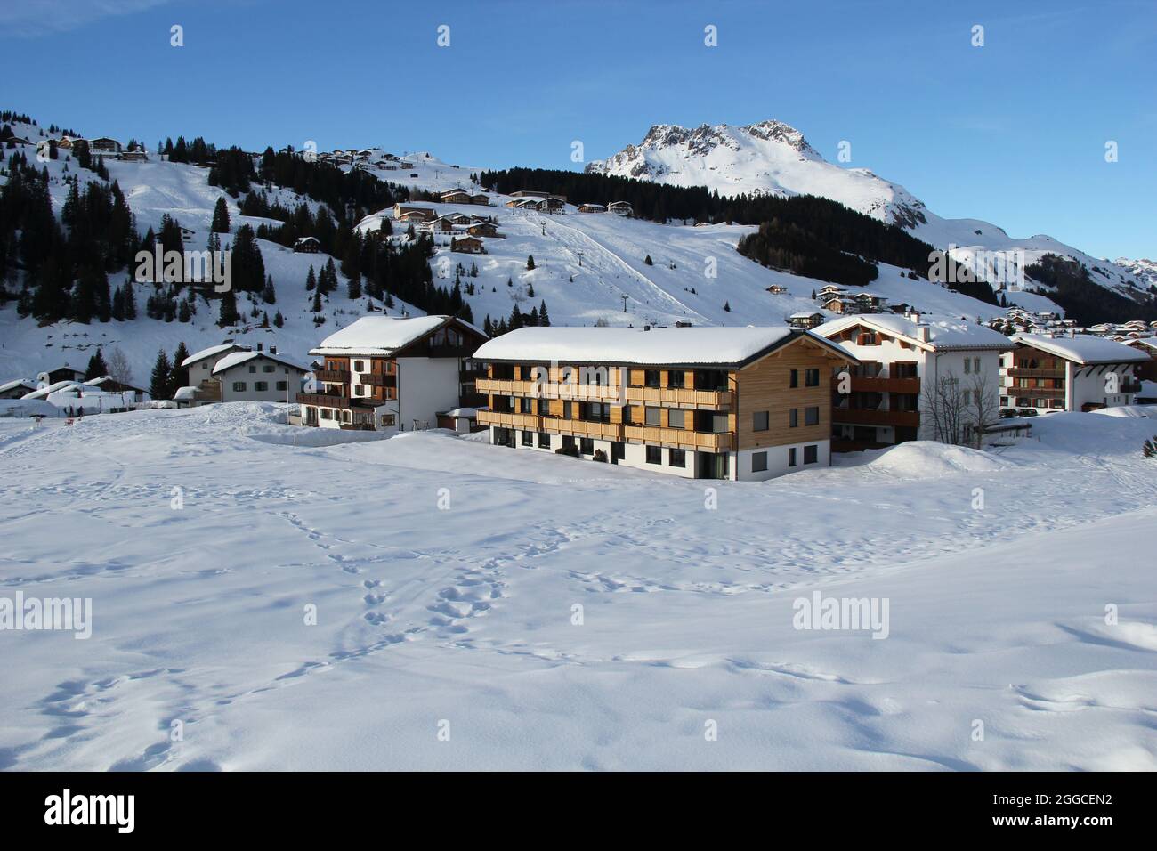Lech village hi-res stock photography and images - Alamy