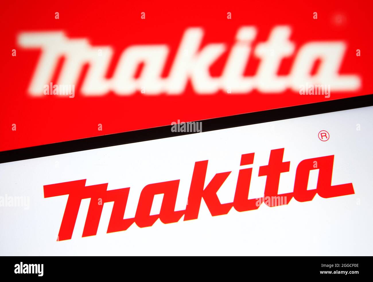 Makita sign hi-res stock photography and images - Alamy