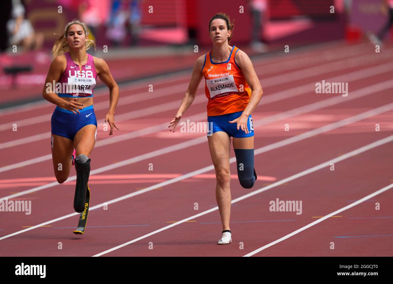 Tokyo, Japan. 31st Aug, 2021. Kimberly Alkemade from Nederlands at 200m ...