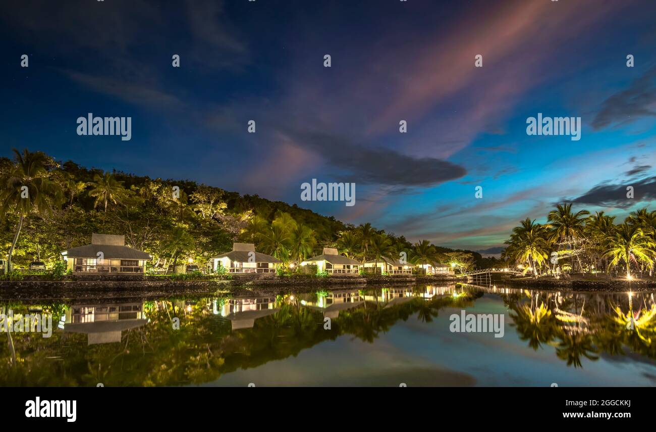 night at the resort Stock Photo - Alamy