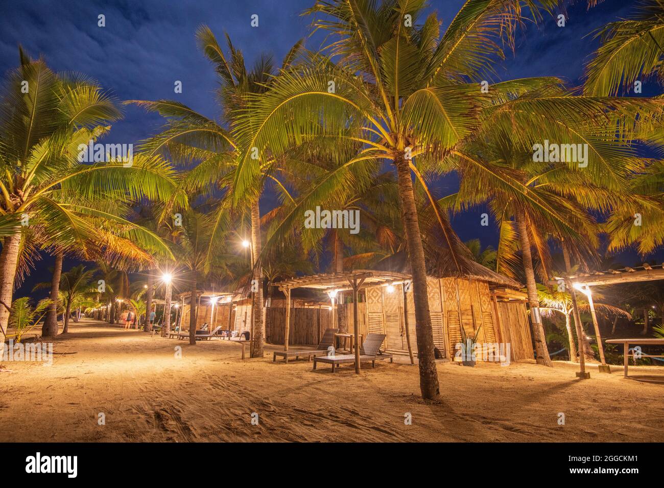 night at the resort Stock Photo - Alamy