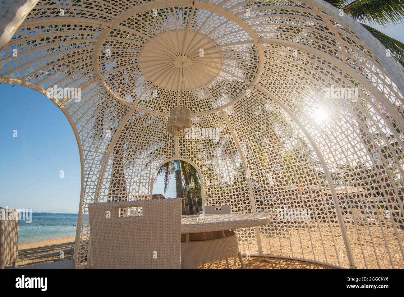 a dome in a beach side Stock Photo - Alamy