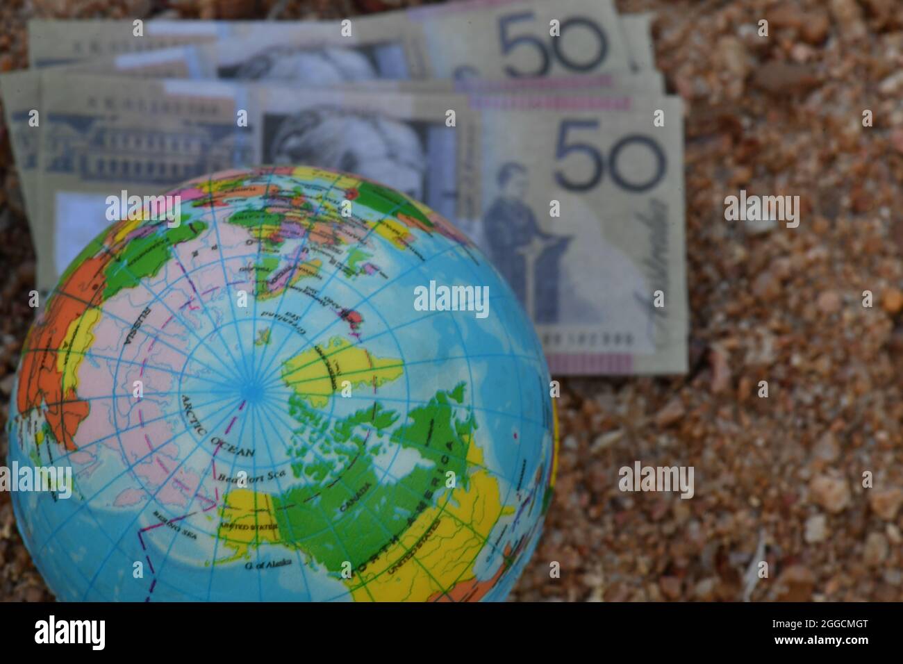 Arctic map banknotes hi-res stock photography and images - Alamy