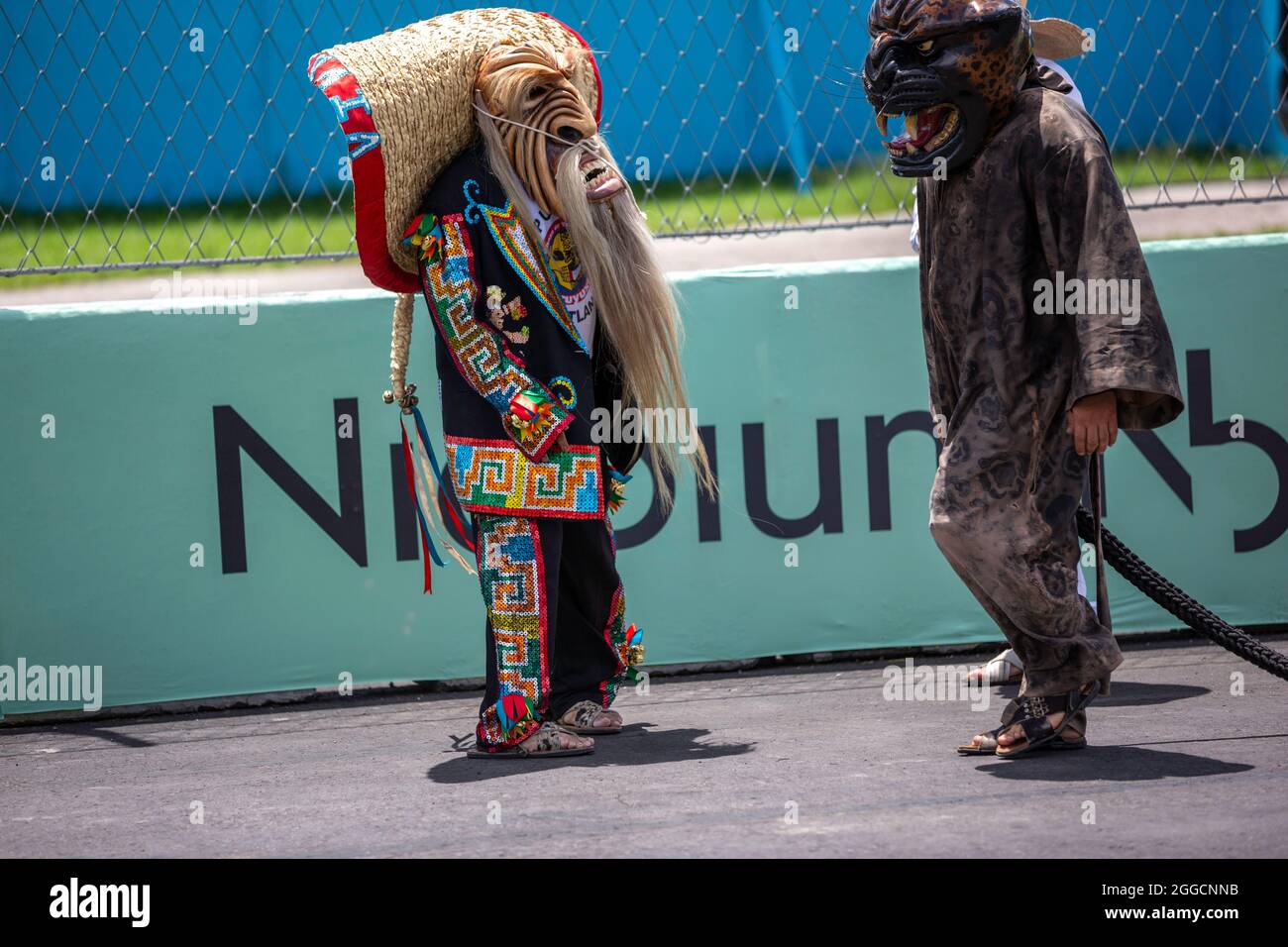 Tecuanes dance group hi-res stock photography and images - Alamy