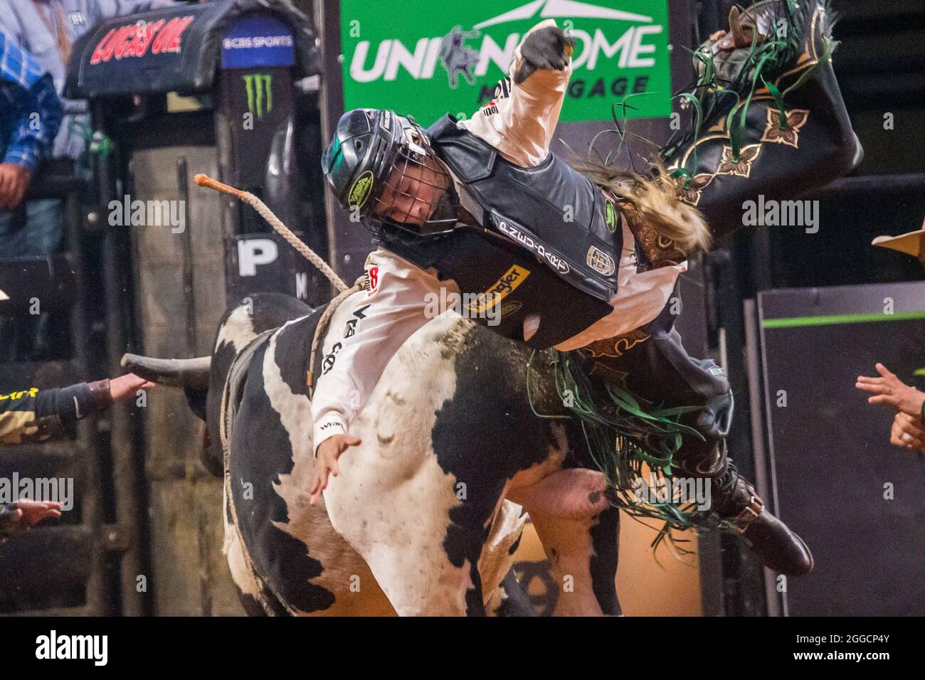 Fort Worth, Texas, USA. 29th Aug, 2021. Professional Bull Riders in ...